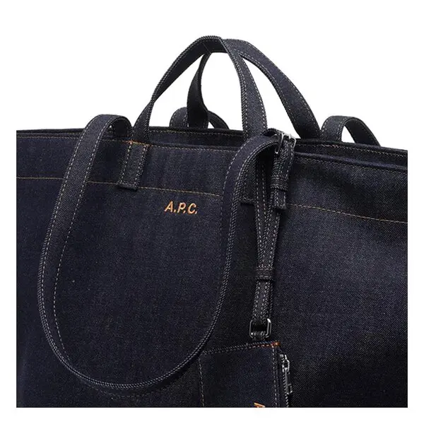 A.p.c. Le Drummer Tote Bag - Blue