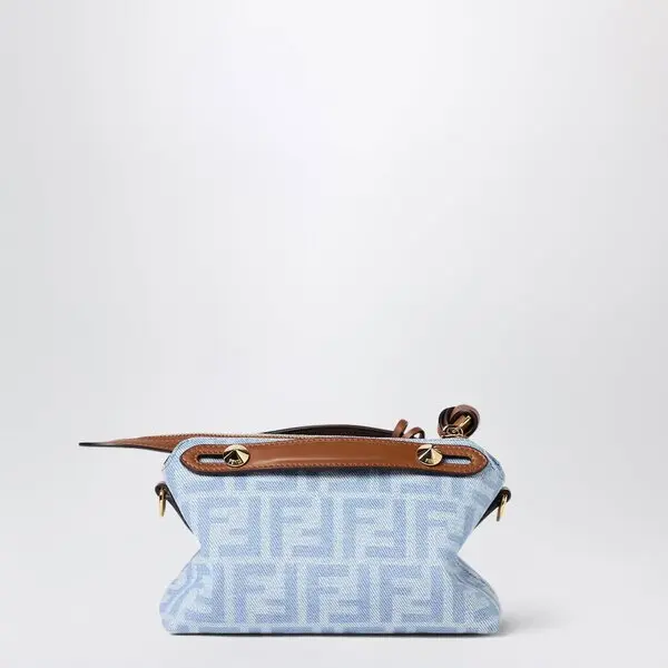 Fendi By The Way Soft Mini Denim Bag