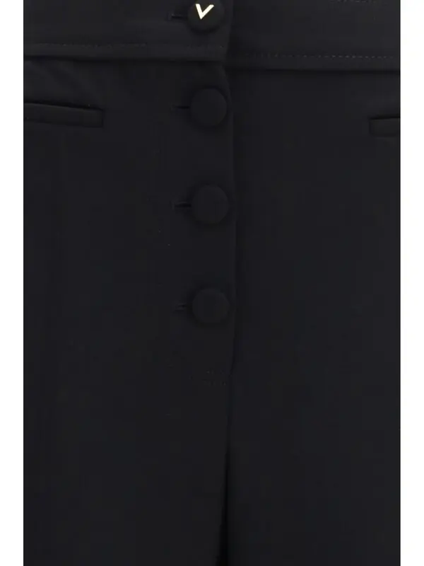 Valentino Garavani Wool Flare Pants