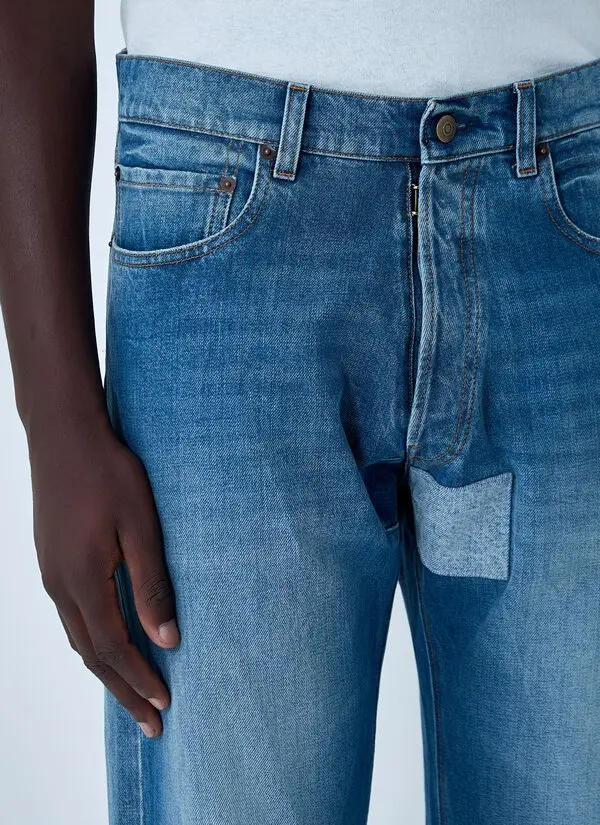 MAISON MARGIELA Contrast Panel Jeans