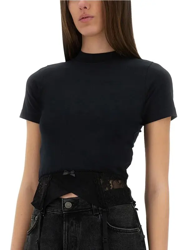 Balenciaga Lingerie T-shirt - Black