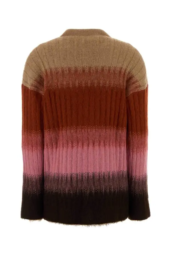 Fendi Stretch Mohair Blend Cardigan