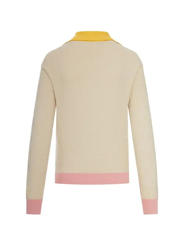 Fendi Cotton And Silk Blend Sweater