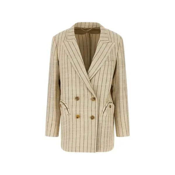 BLAZÉ MILANO Neutrals Jackets Blazers - Cream