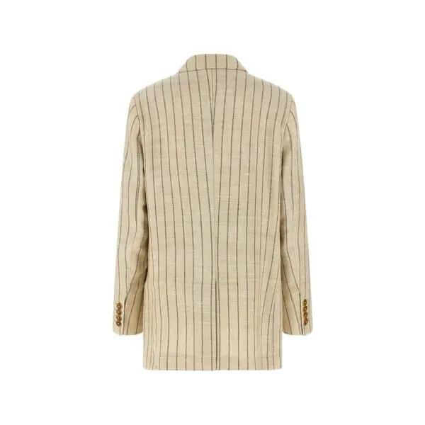 BLAZÉ MILANO Striped Double-breasted Blazer