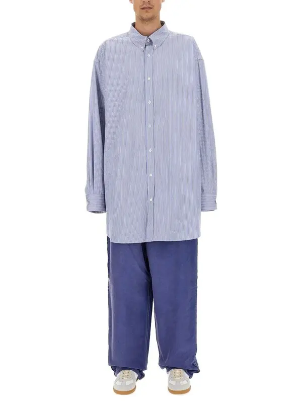 MAISON MARGIELA Oxford Shirt - Blue