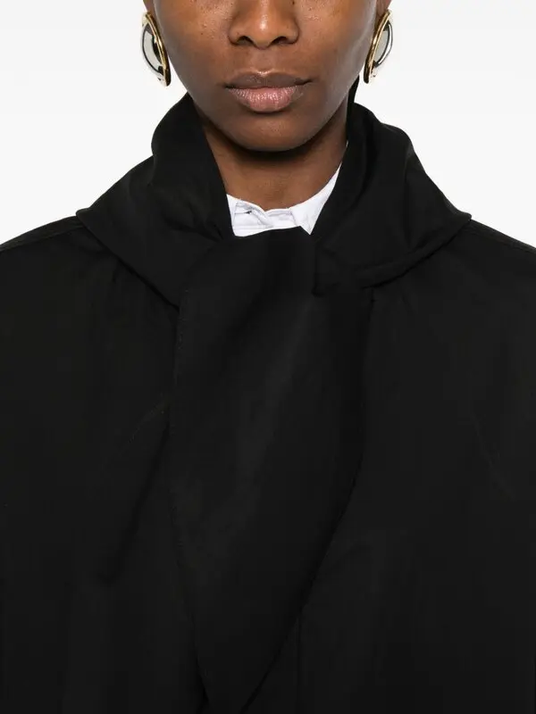 TOTEME Cotton Scarfed Blouson Jacket