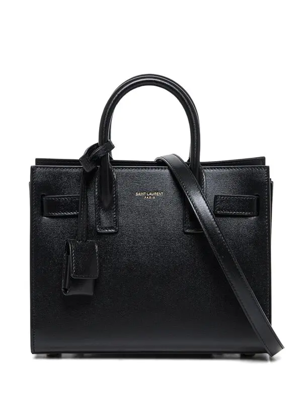 Saint Laurent Leather Nano Sac De Jour Handbag - Multicolor