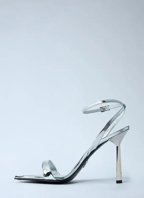 Prada Leather Heeled Sandals