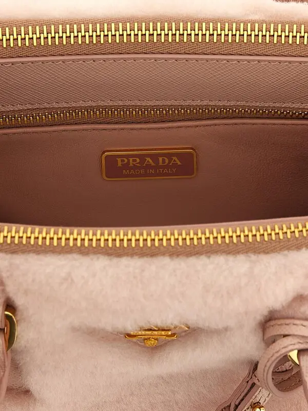 Prada Galleria Mini Handbag - Pink
