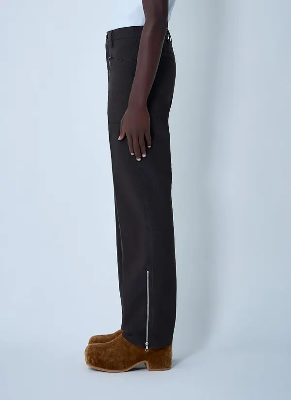 Dries Van Noten Zip Cotton-twill Pants