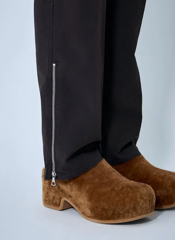 Dries Van Noten Zip Cotton-twill Pants