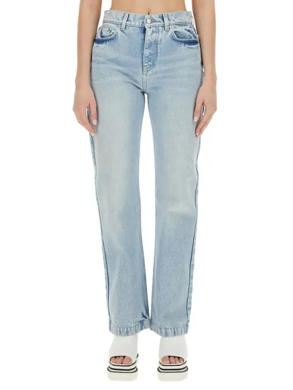 Stella McCartney Straight Leg Jeans - Blue