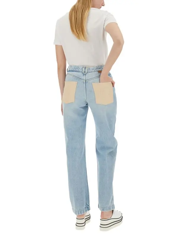 Stella McCartney Straight Leg Jeans