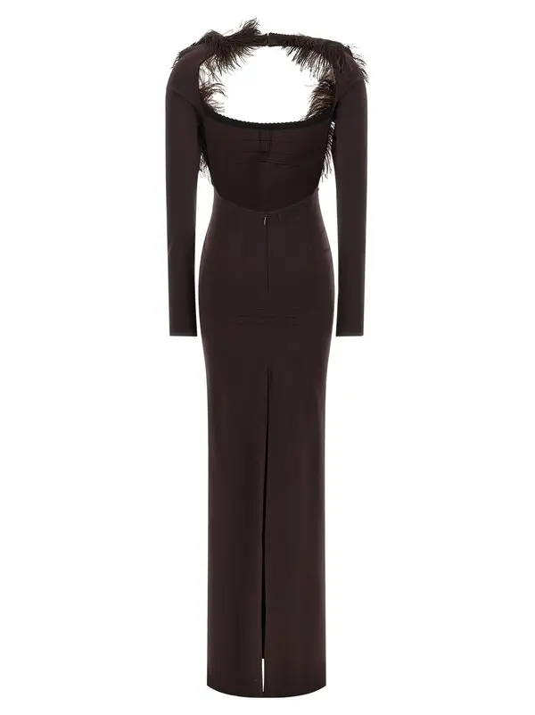 Attico Feather Dress