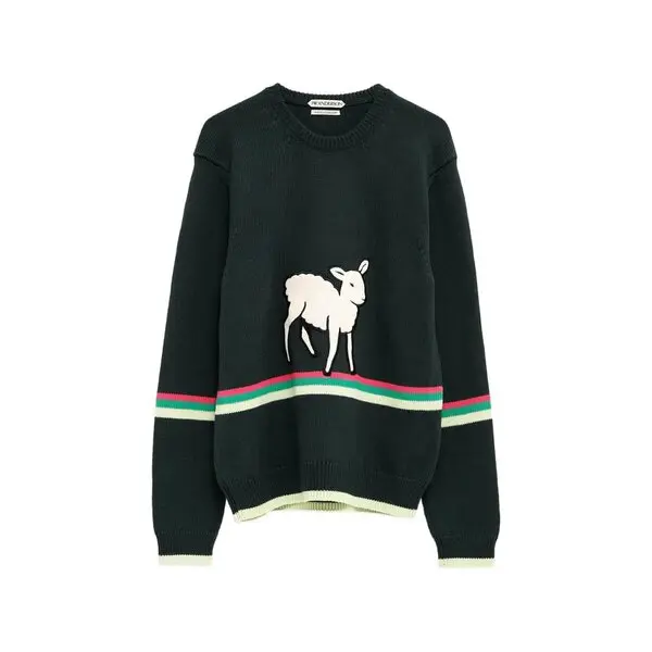 JW Anderson Knitwear Jumpers - Green