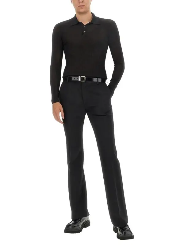 Dolce & Gabbana Virgin Wool Tailored Trousers