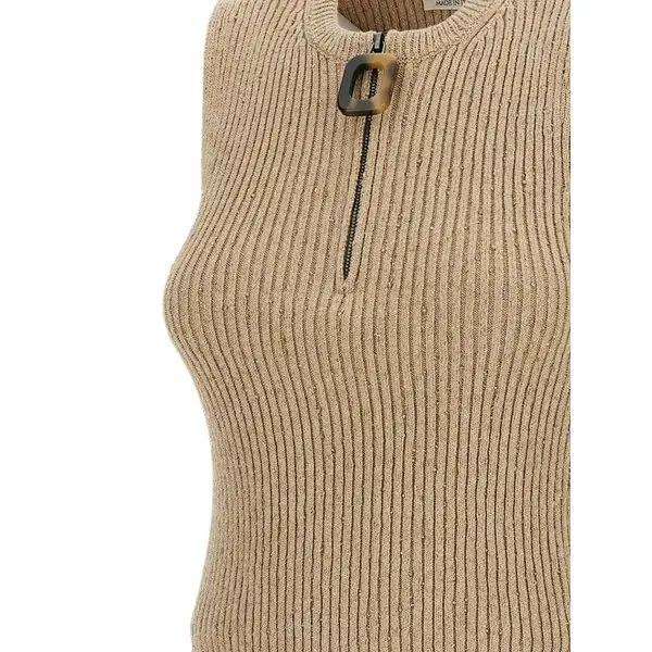 JW Anderson Neutrals Tops Vests & Tank Tops
