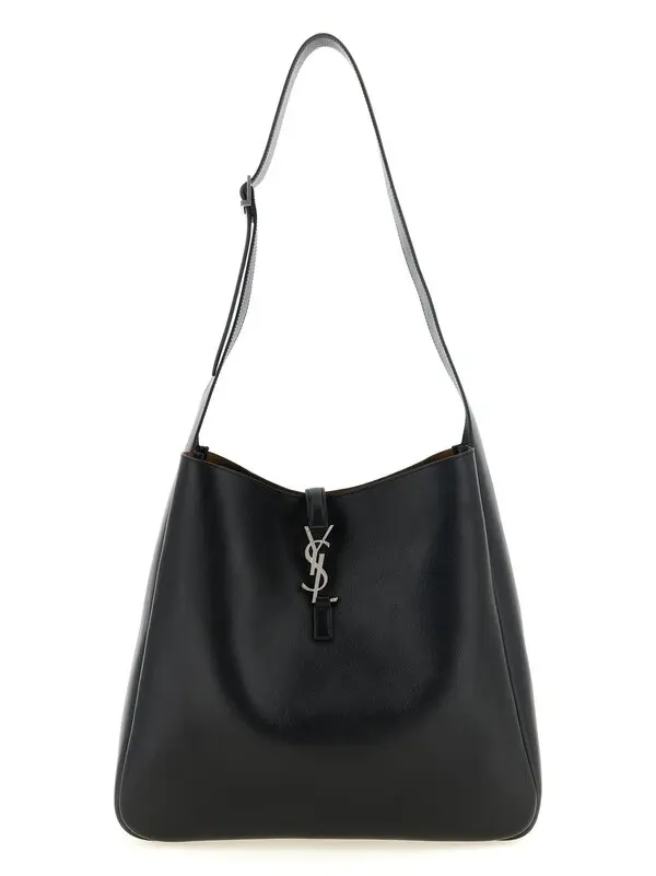 Saint Laurent Le 5 À 7 Gobo' Maxi Shoulder Bag - Black