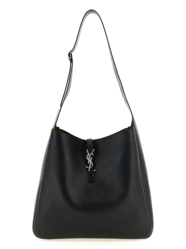 Saint Laurent Le 5 À 7 Gobo' Maxi Shoulder Bag - Black
