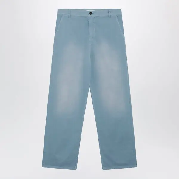 Miu Miu Cotton Twill Trousers