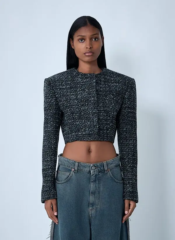 DIESEL® G-crop Jacket - Black