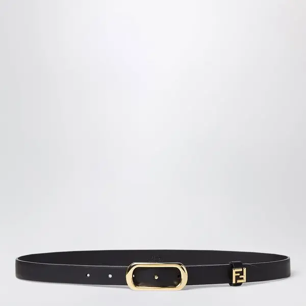 Fendi Leather Ff Belt