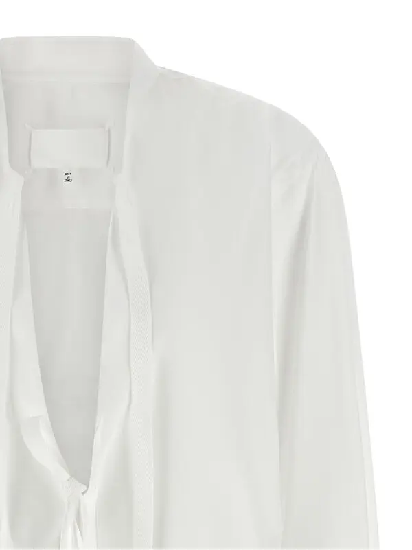 MAISON MARGIELA Cotton Poplin Shirt - White
