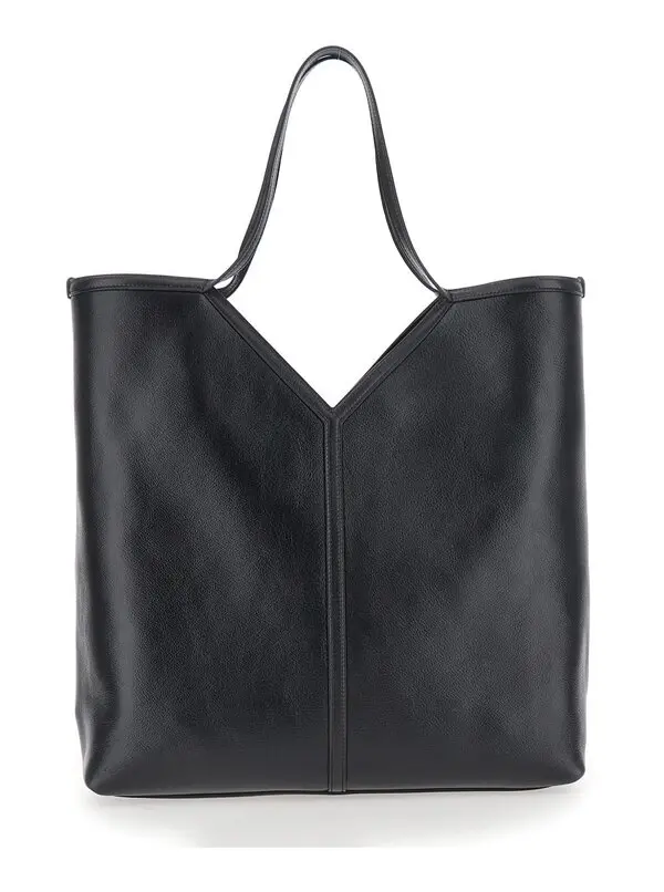 Saint Laurent Leather Y Tote Shoulder Bag - Multicolor