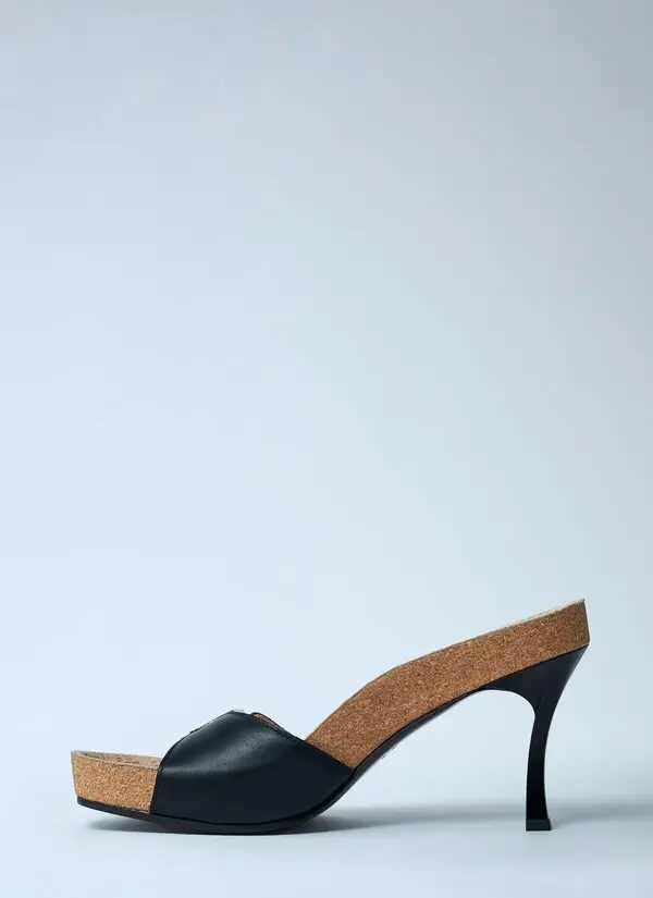 Balenciaga Scholl Heeled Sandals