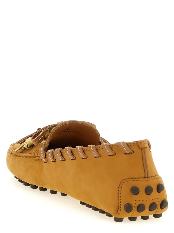TOD'S Tassel Loafers - Cream
