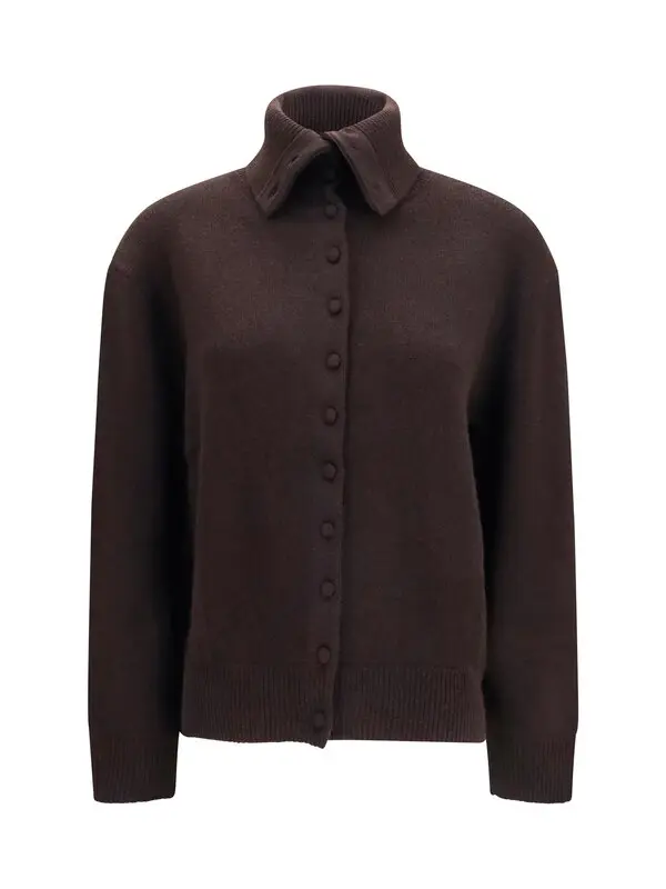 LISA YANG Denie Cashmere Cardigan - Brown