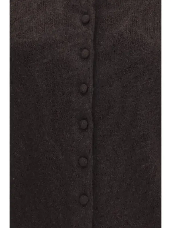LISA YANG Denie Cashmere Cardigan - Brown