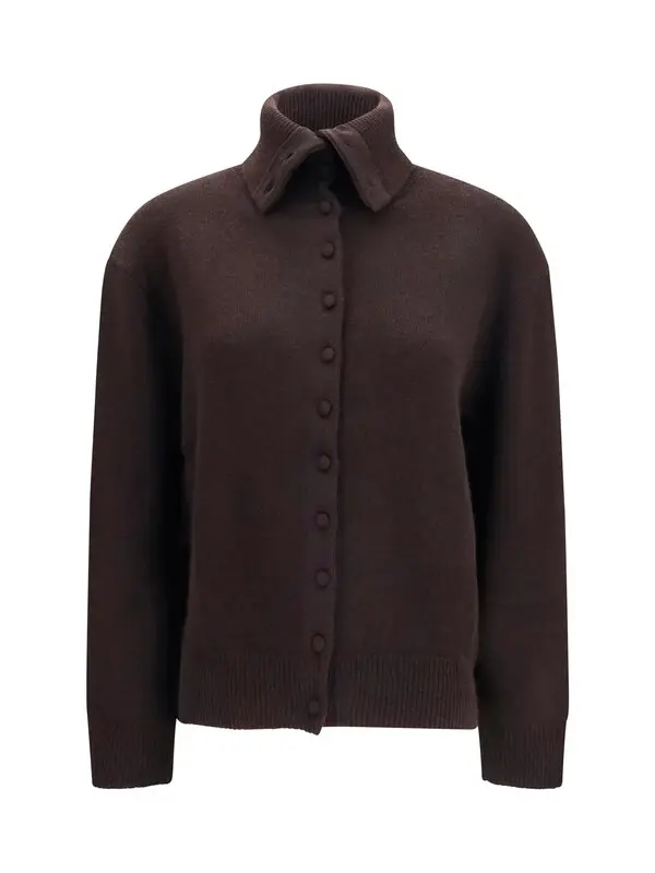 LISA YANG Denie Cashmere Cardigan - Brown