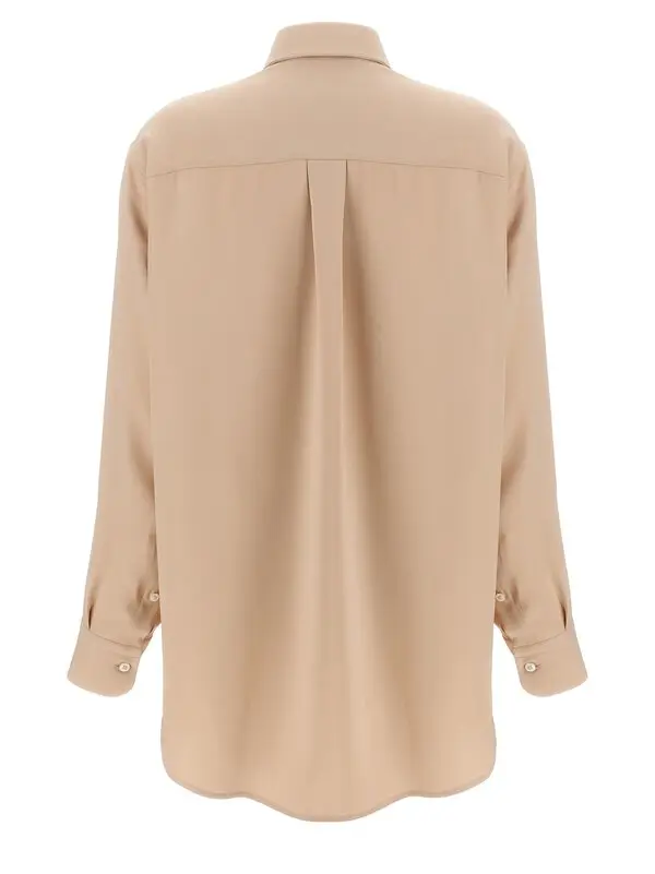 Brioni Silk Cady Shirt - Pink