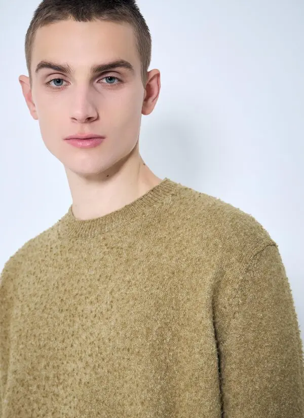 MAISON MARGIELA Pilling Crewneck Sweater