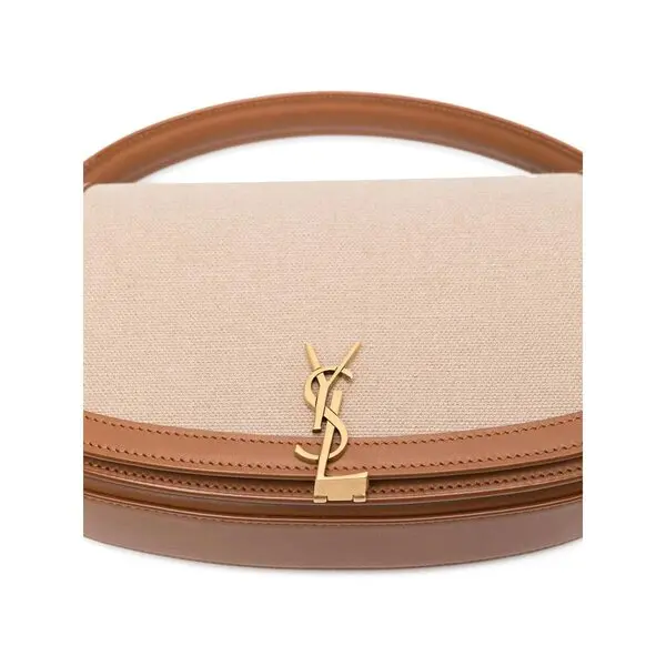 Saint Laurent Neutrals Tote Bags