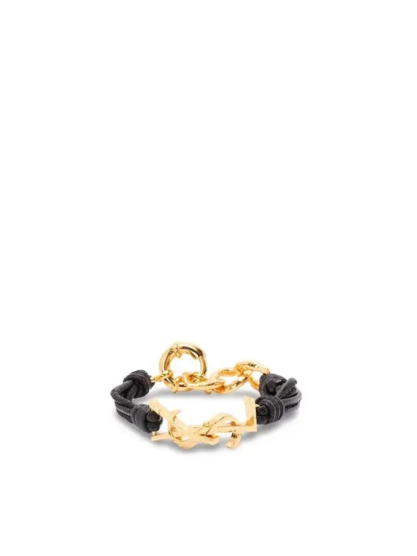 Saint Laurent Lambskin Bracelet - Multicolor