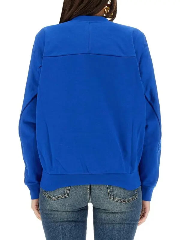 Alexander McQueen Varsiity Skull Sweatshirt - Blue