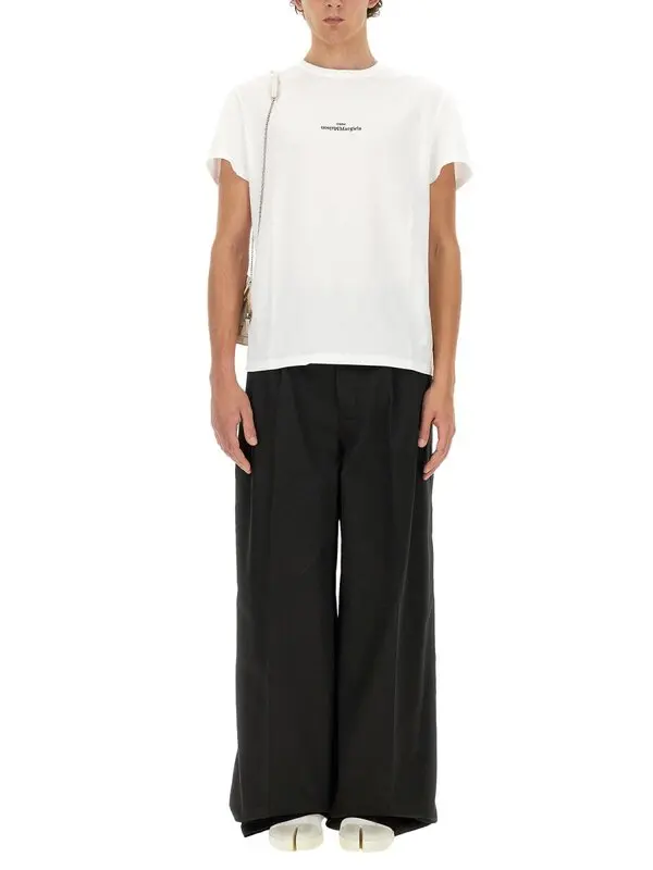 MAISON MARGIELA T-shirt In Cotone - White