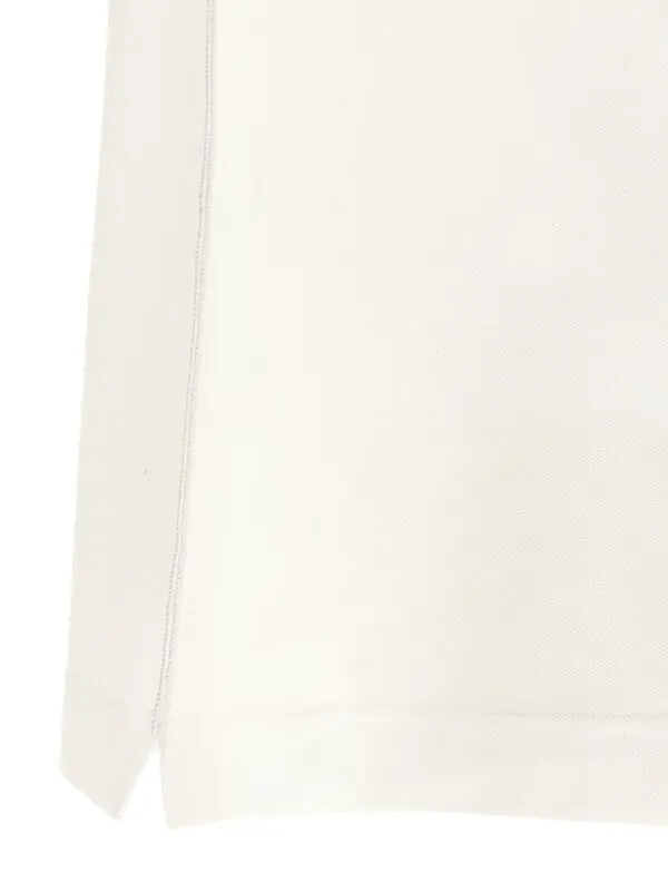Dolce & Gabbana Logo Plate Polo Shirt