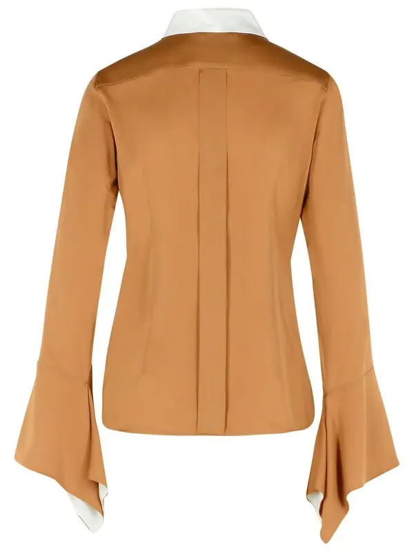 Max Mara Pio' Beige Silk Shirt - Cream