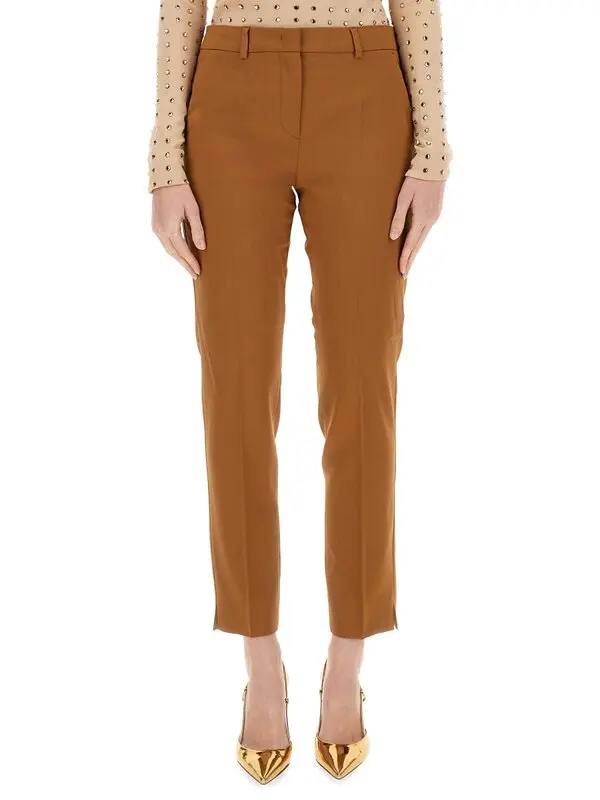 Max Mara Pants Moretto - Brown