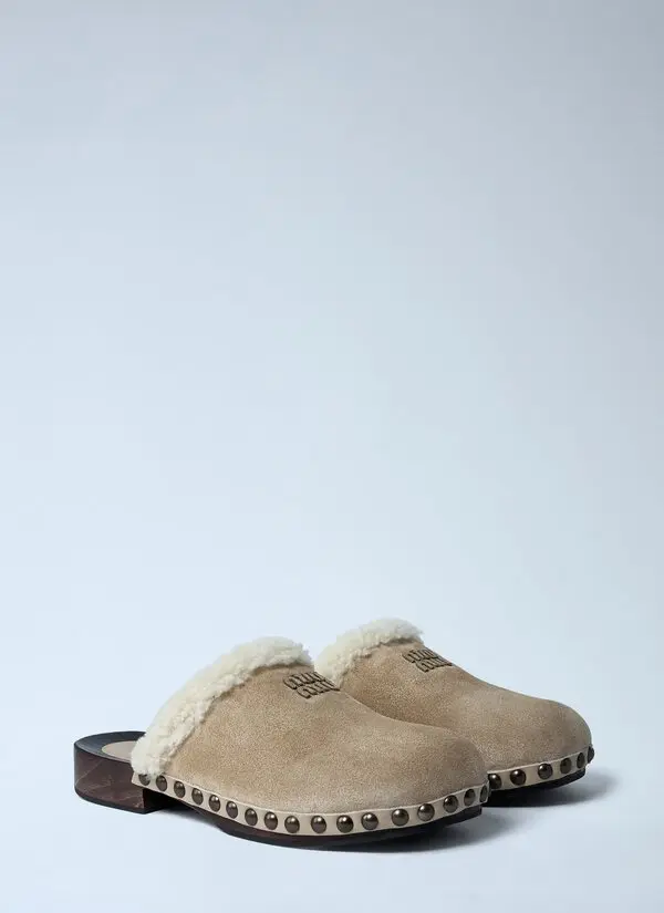 Miu Miu Suede Clogs