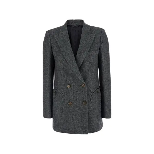 BLAZÉ MILANO Grey Jackets Blazers
