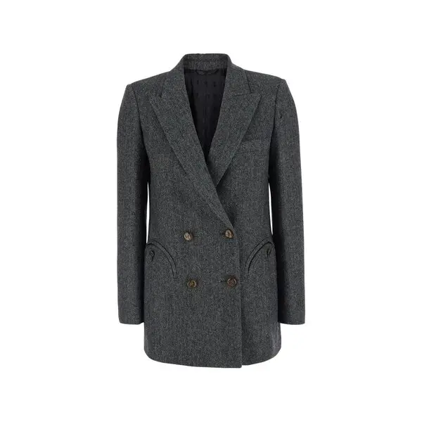BLAZÉ MILANO Grey Jackets Blazers - Gray