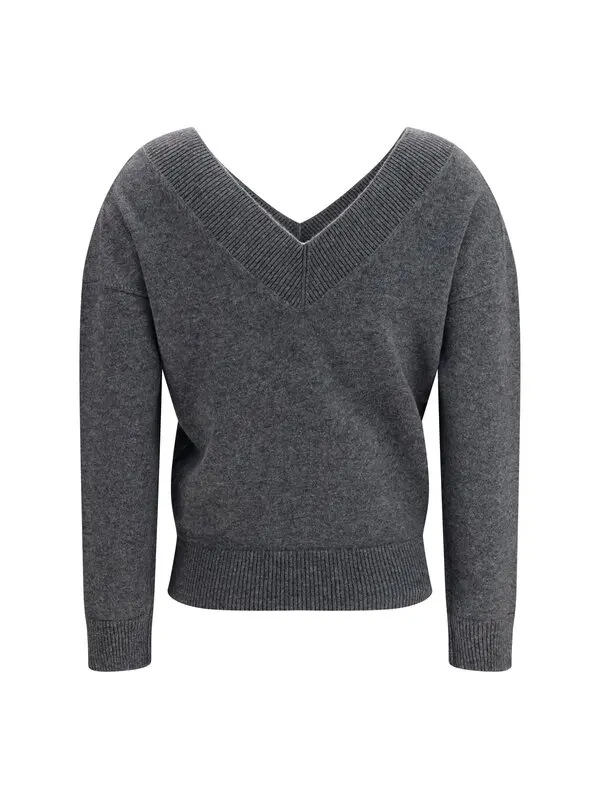 TOM FORD V-neck Sweater - Gray
