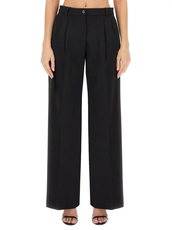 Dolce & Gabbana Viscose Flare Pants