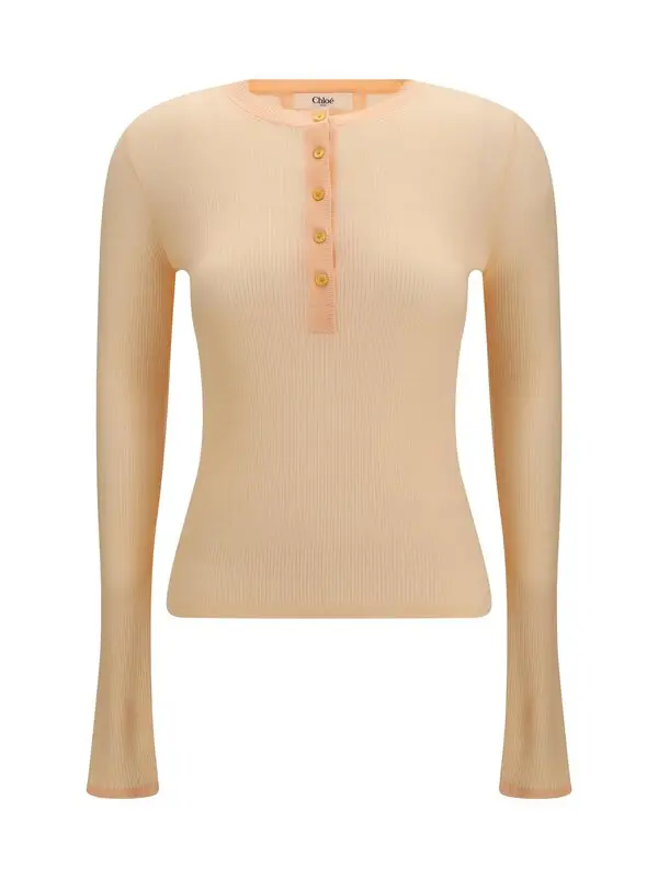 Chloé Ribbed Wool Sweater