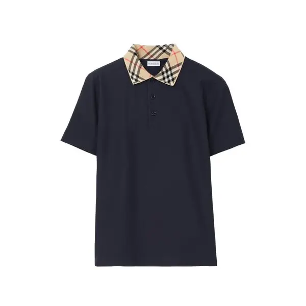 Burberry Polo Shirts - Blue